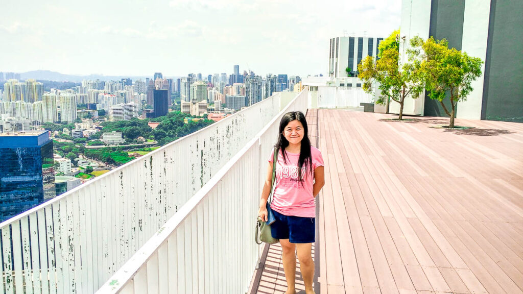 Singapore's Skyline View From The Pinnacle @ Duxton