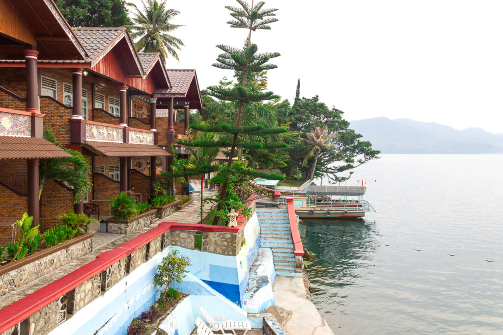 From Medan to Samosir Island (Lake Toba) via Siantar and Parapat