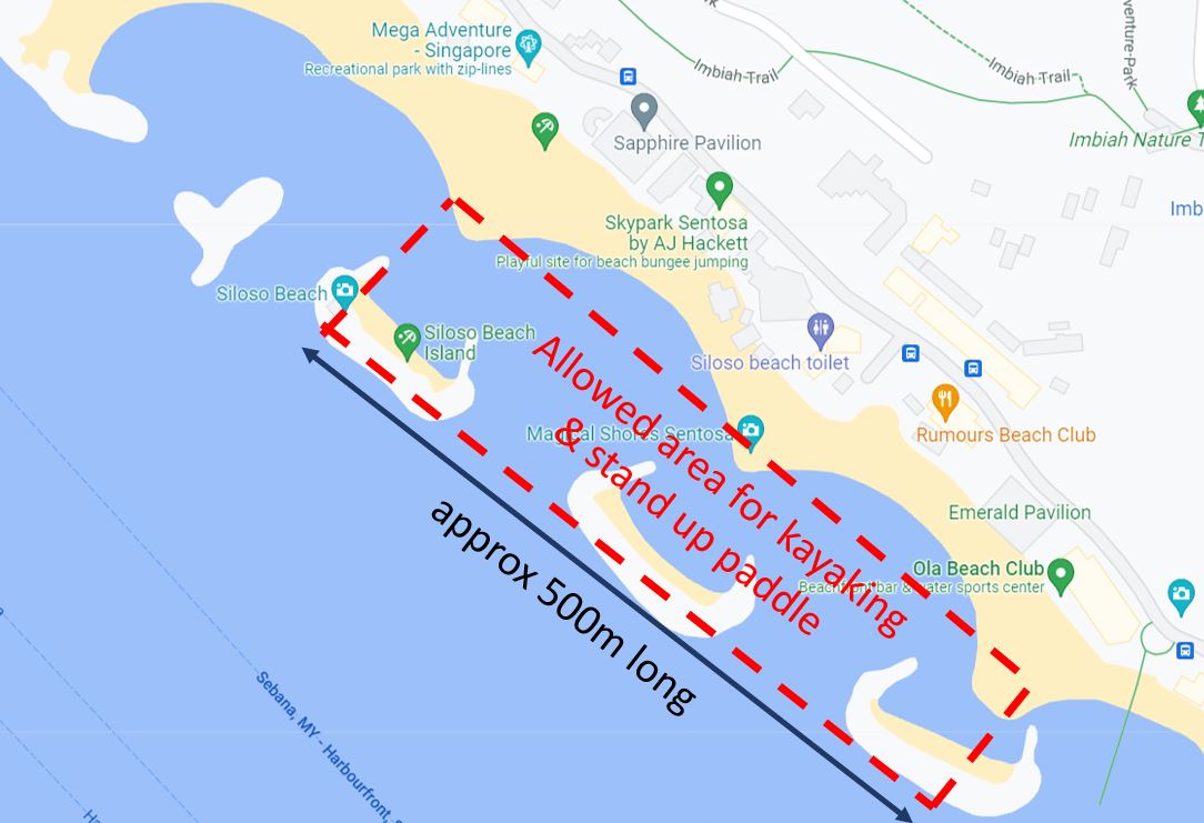 Review: Stand Up Paddle at Ola Beach Club, Sentosa