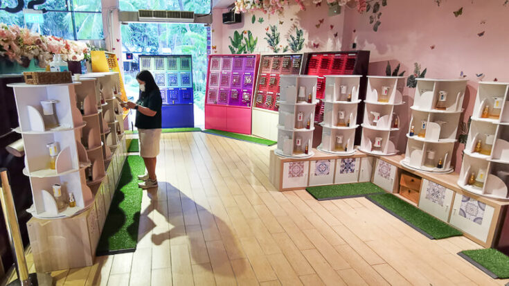 Making My Own Perfume at Scentopia Sentosa, Singapore