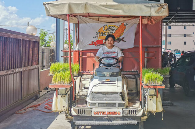 Visiting Paddy Gallery at Sekinchan, Malaysia