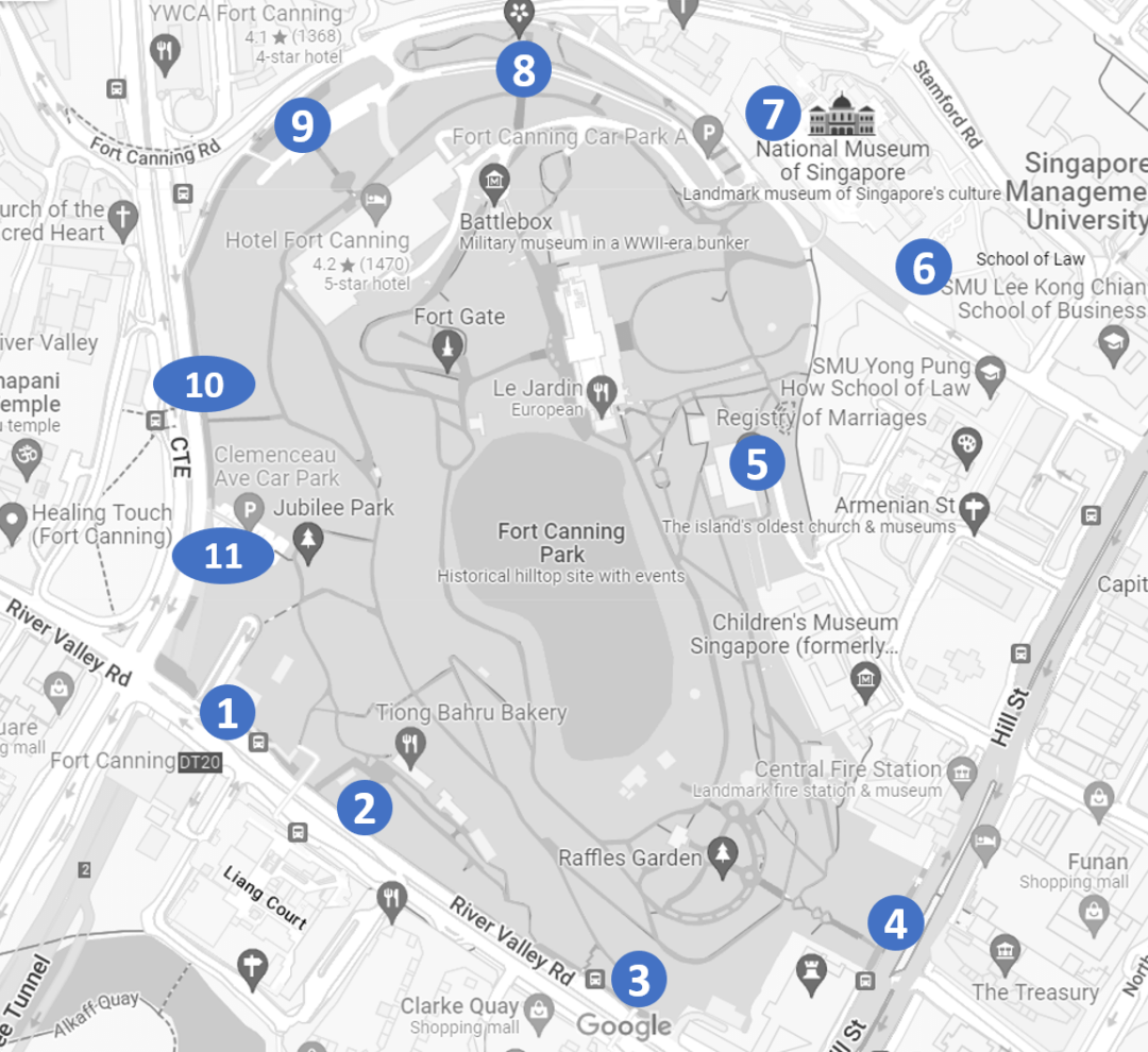 Complete Guide to Fort Canning Park, Singapore