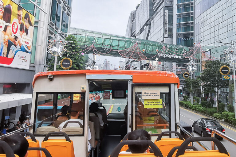 FunVee Open Top Hop-On Hop-Off Bus - Fastest Way to Explore Singapore ...
