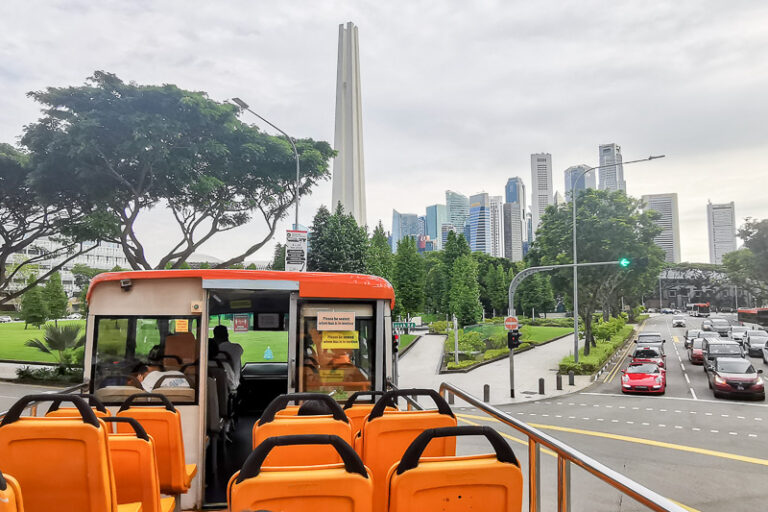 FunVee Open Top Hop-On Hop-Off Bus - Fastest Way to Explore Singapore ...