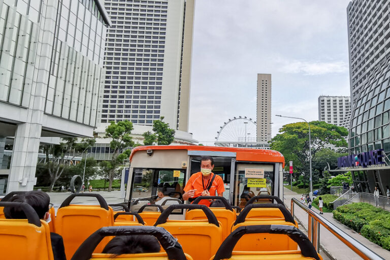 FunVee Open Top Hop-On Hop-Off Bus - Fastest Way to Explore Singapore ...