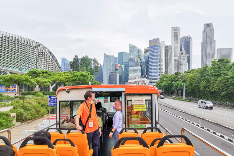 FunVee Open Top Hop-On Hop-Off Bus - Fastest Way to Explore Singapore ...
