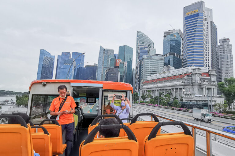 FunVee Open Top Hop-On Hop-Off Bus - Fastest Way to Explore Singapore ...