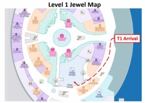 Review: Changi Lounge at Jewel Changi Airport, Singapore (Public Area ...