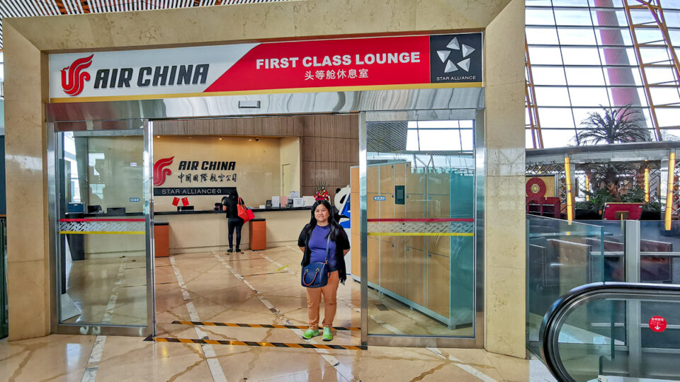 Review: Air China First Class Lounge at Beijing Capital Airport ...